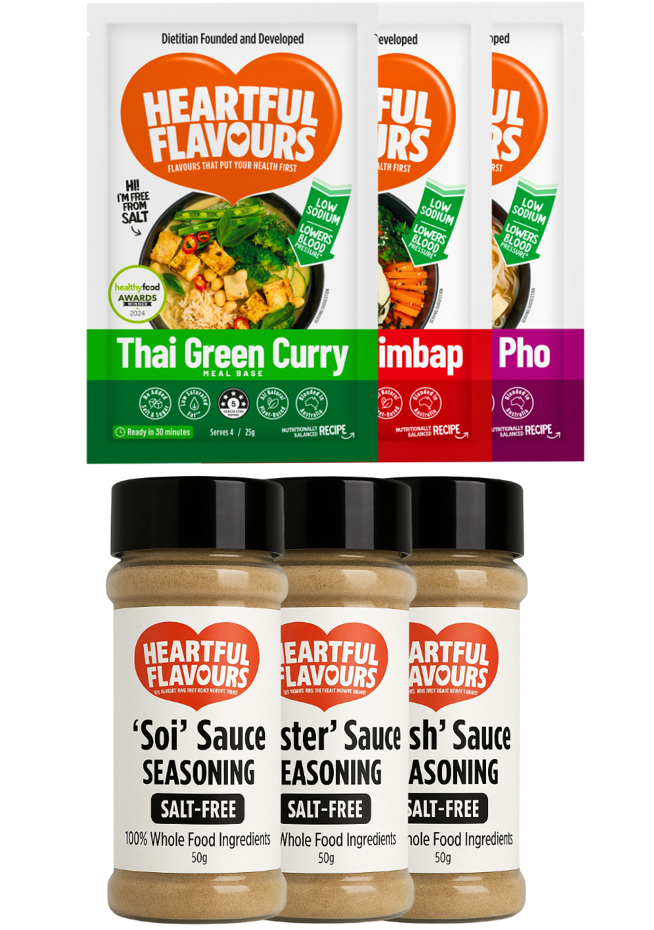 Heartful Flavours | Heart Healthy | Asian Seasonings
