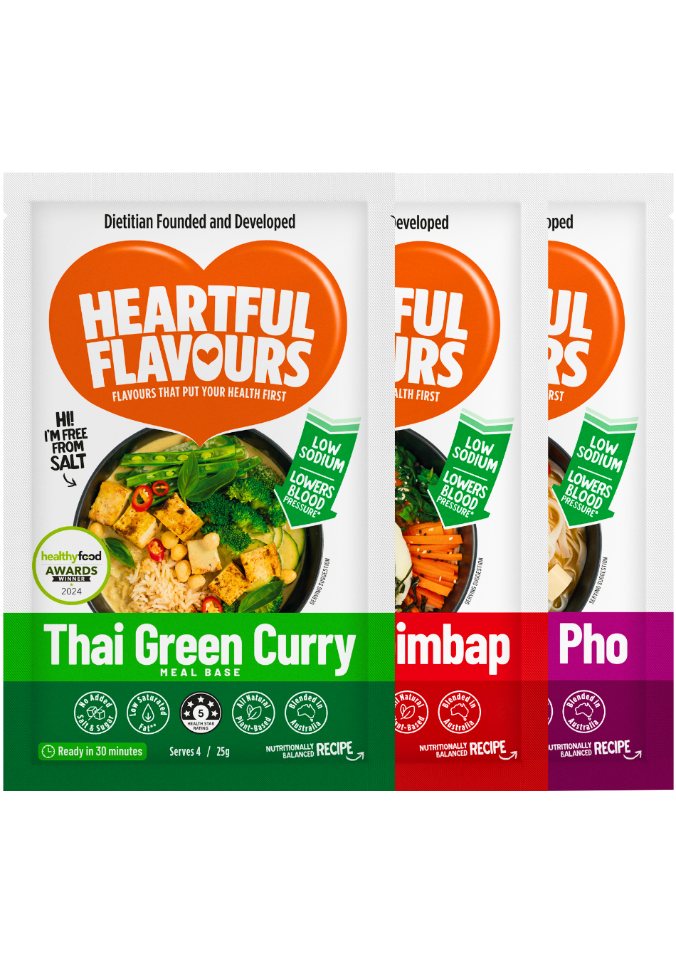 Heartful Flavours | Heart Healthy | Asian Meal Bases